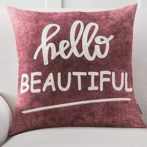 Accents | New Hello Beautiful Pillow 18 X 18 | Poshmark